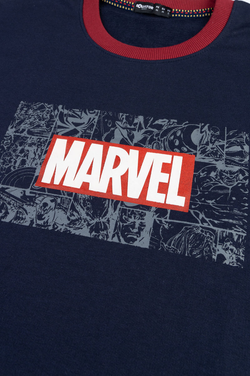 Navy Marvel Sweatshirt – Equator Stores