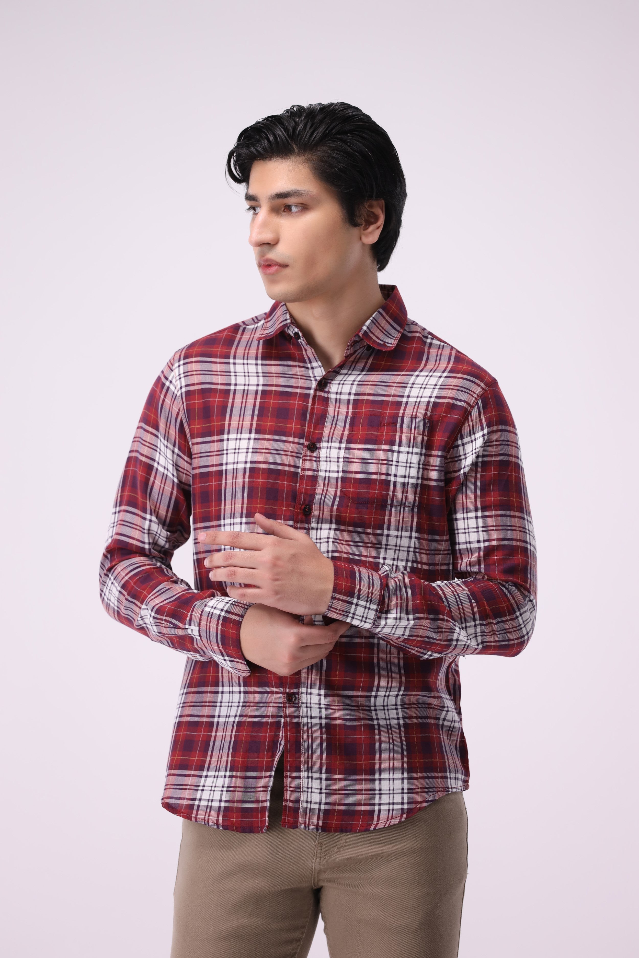 Red Casual Shirt – Equator Stores